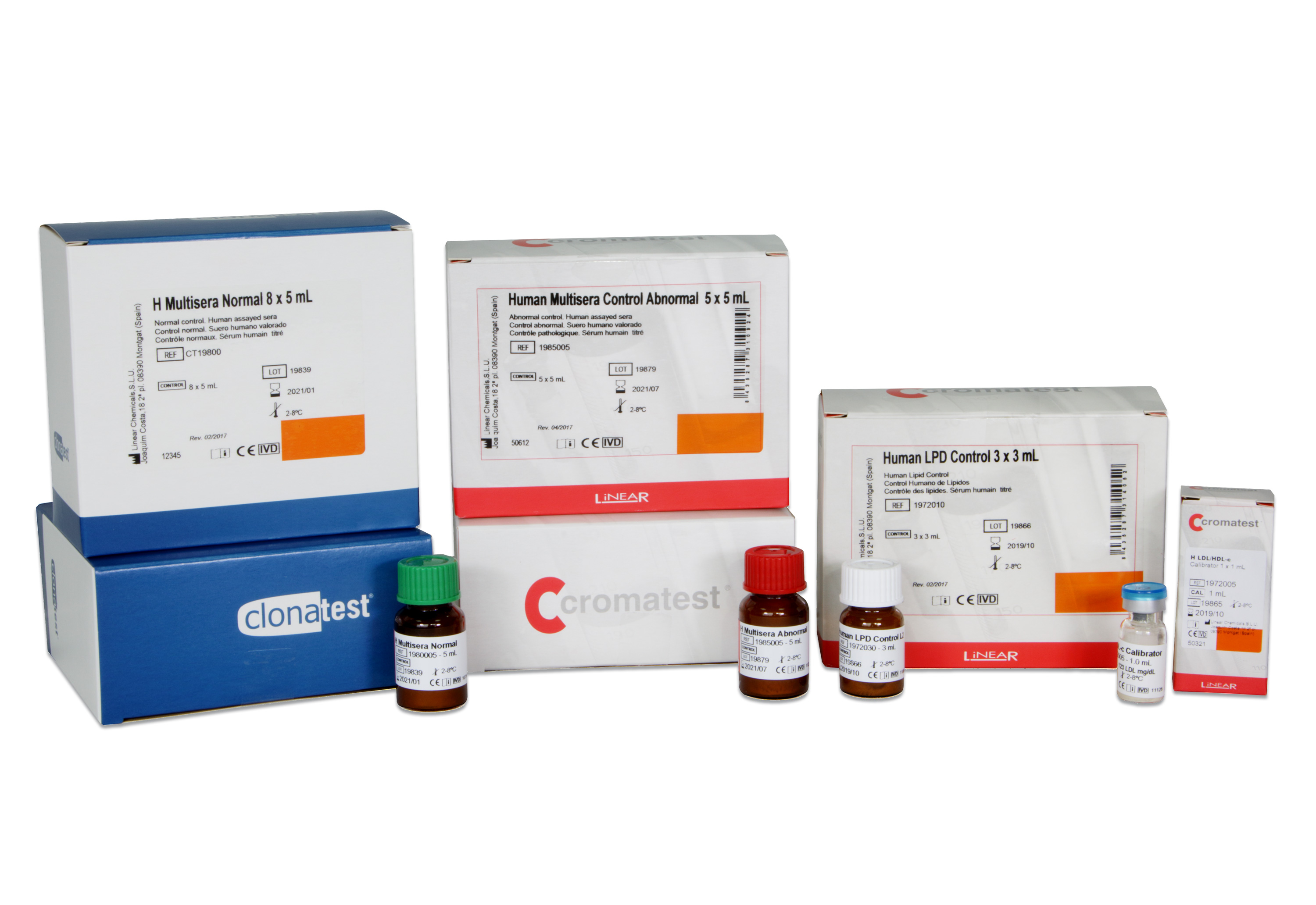 Multisera Humana Normal 8x5 ml